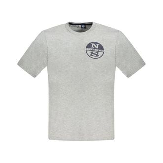 North Sails TShirt NS Classic Short Sleeve Crew Neck - - Tops - Herren - Grau - S