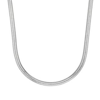 Tom Tailor Tom Tailor Halskette f&uuml;r Damen, Edelstahl, 42+3 cm, silber, Geschenkidee, Halsschmuck, Halsschmuck, Damenschmuck, 2100620