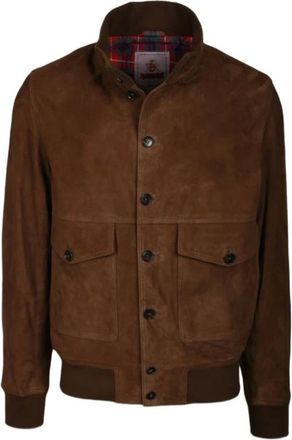 Baracuta Homme, Vestes, Vert, Taille: XS Blouson en daim