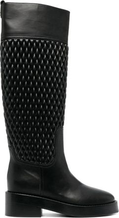 Casadei Femme, Chaussures, Noir, Taille: 39 EU Andrea Dome High Boot