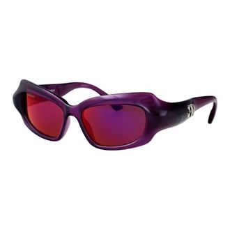 Balenciaga Stylische Sonnenbrille mit Modell Bb0354S - - Accessories - Damen - Lila - 59 MM