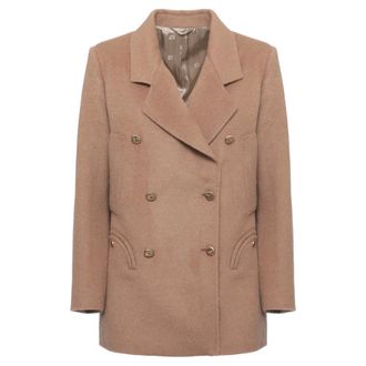 Blaz&eacute; Milano Manteau Mylius - Femme - Manteaux - Brun - Taille: 38 FR