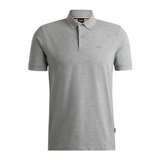 HUGO BOSS Pallas Polo - - Tops - Herren - Grau - XL