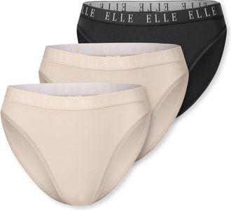 Elle Slip High Leg - ELLE LOGO