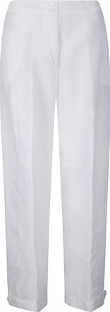 Msgm M. S.G. M. Pantalons D&eacute;contract&eacute;s - Blanc