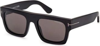 Tom Ford Lunettes de soleil Fausto - unisex - Accessoires - Noir - Taille: 53 MM