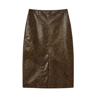 Twinset Bleistiftrock - - Skirts - Damen - Braun - L