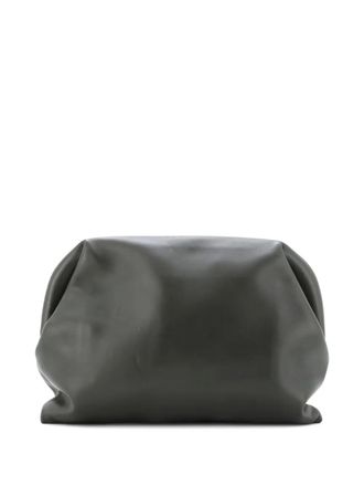 Bottega Veneta Pochette Leather Large clutch bag - Grün
