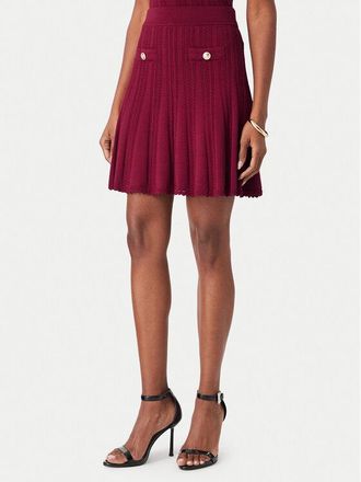 Guess Minirock W6YD21 Z0971 Dunkelrot Regular Fit