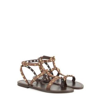 K.Jacques Sandales plates ArelatePyr en cuir daim