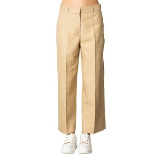 Max Mara Zircone Pantalons - Femme - Pantalons - Beige - Taille: 40 FR