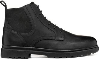 Geox Schn&uuml;rschuhe U Andalo U66DDB 000FF C9997 Schwarz