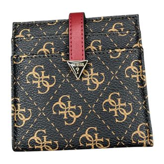 Guess Laurel SLG Tab Card Case - Femme - Accessoires - Brun - Taille: ONE Size