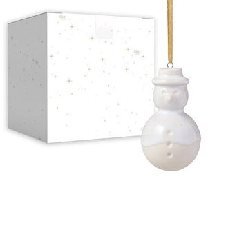 like. by Villeroy & Boch Winter Glow - Ornement Bonhomme de Neige 9 x 5 x 7,5 cm &oslash;