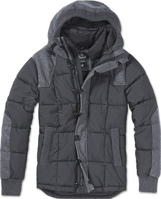 Brandit Garret Jacket, Farbe: black-anth, Größe: 3XL