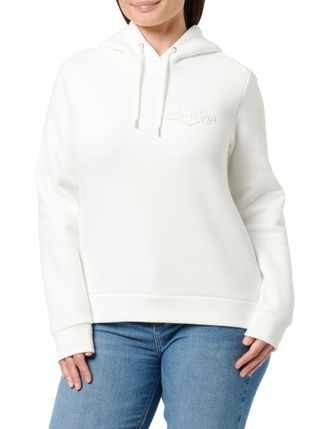 GANT Gant Damen Reg Tonal Shield Hoodie Kapuzenpullover, Eggshell, L EU
