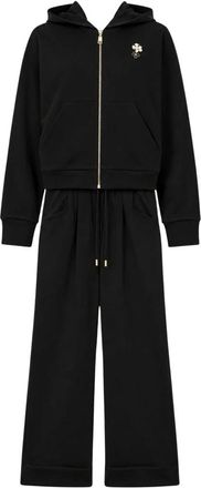 Twinset Ensemble de surv&ecirc;tement - Femme - Sweatshirts et sweats &agrave; capuche - Noir - Taille: 42 FR