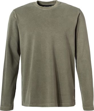 Marc O'Polo Herren Longsleeve grün