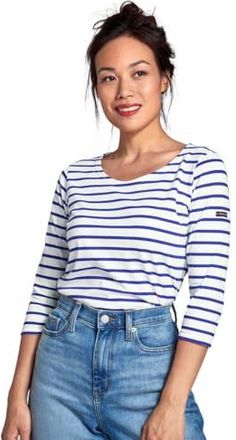 Armor Lux Marini&egrave;re CAP COZ, Multicolore (Blanc/Etoile Dw5), XXXXX-Large (Taille fabricant: 8) Femme