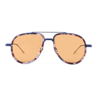 Thom Browne Aviator - - Accessories - Herren - Blau - ONE SIZE