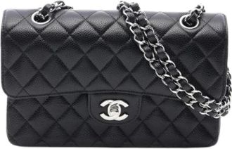 Chanel Sac bandouli&egrave;re vintage Pre-owned - Femme - Pre-owned - Noir - Taille: ONE Size