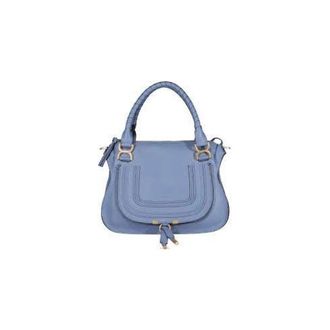 Chlo&eacute; Gek&ouml;rnte Leder-Umh&auml;ngetasche - - Bags - Damen - Blau - ONE SIZE