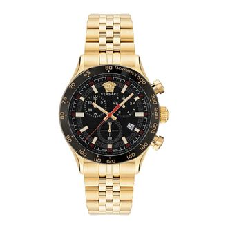 Versace Homme, Accessoires, Jaune, Taille: ONE Size Hellenyium Chrono