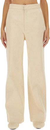 Jil Sander Femme, Pantalons, Beige, Taille: 36 FR Trouser 85 AW 56