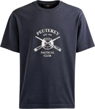 Peuterey Homme, Tops, Bleu, Taille: M T-Shirt