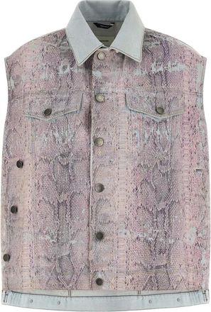 Haikure Femme, Vestes, Multicolore, Taille: 36 FR Janette Denim Vest