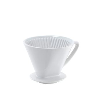 cilio 104943 - Kaffeefilter weiß, Größe 4 Ø 14 cm