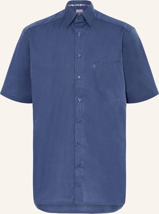 Olymp Kurzarm-Hemd Luxor Comfort Fit blau