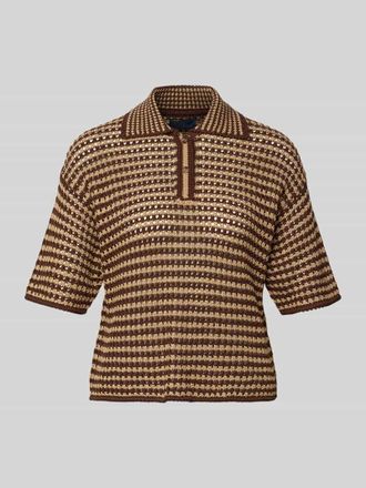 Polo Ralph Lauren Strickpullover mit kurzer Knopfleiste