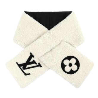 Louis Vuitton Pre-owned Echarpe Shirring Shearling Schal - - Pre-owned - Herren - Beige - ONE SIZE