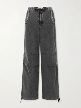 Dion Lee Jean Boyfriend Parachute - Gris