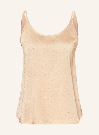 BA&SH Ba&Sh Top Digue Mit Schmucksteinen beige