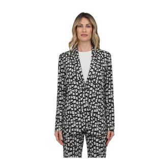 Via Masini 80 Strickjacke f&uuml;r Damen - - Jackets - Damen - Schwarzk - M