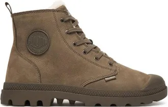 Palladium Schn&uuml;rstiefeletten Pampa Hi Zip Wl 05982-281-M Khakifarben