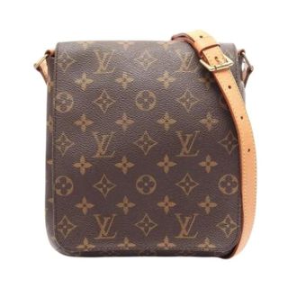 Louis Vuitton Sac bandouli&egrave;re Monogram en toile Pre-owned - Femme - Pre-owned - Brun - Taille: ONE Size