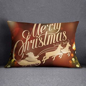 Questo Casa Dekorativer Kissenbezug, Kissenbezug, Heimdekoration, für Sofa, Café, Größe: 35 x 50 cm, entworfen und hergestellt in der Türkiye