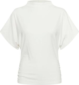 MY ESSENTIAL WARDROBE Femme, Tops, Blanc, Taille: 44 FR &Eacute;l&eacute;gante Chemisier Slim-Fit en Snow White