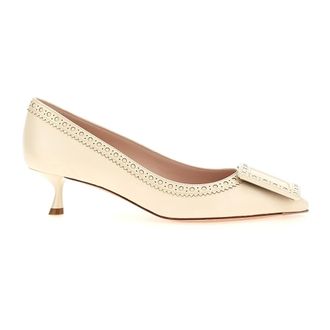 Roger Vivier Damen, Schuhe, Wei&szlig;, 39 EUGr&ouml;&szlig;e