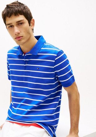 Tommy Jeans Poloshirt TJM REGULAR STRIPE Regular fit mit Polokragen
