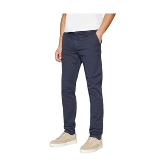 Lyle & Scott Slim Fit Chinos aus Baumwollmischung - - Trousers - Herren - Blau - W38