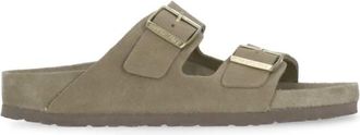 Birkenstock Femme, Chaussures, Gris, Taille: 45 EU Arizona Narrow Fit