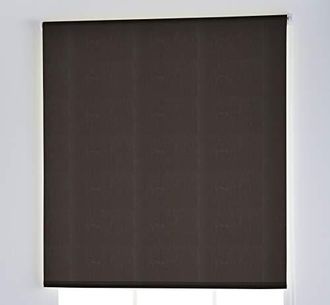 ZEBRA TEXTIL Estoralis - Aitana - Rollo transparent Jacquard, 150 x 175 cm, Braun