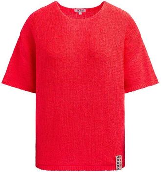 soccx Rundhalspullover mit &uuml;berschnittener Schulter