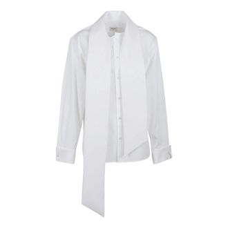 Saint Laurent Damen, Blusen & Hemden, Wei&szlig;, XSGr&ouml;&szlig;e