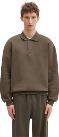 PANGAIA Pangaia - SweaT-shirt en coton - Homme - Sweatshirts et sweats &agrave; capuche - Vert - Taille: XL