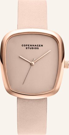 Copenhagen Copenhagen Studios Armbanduhr Aus Echtleder rosegold